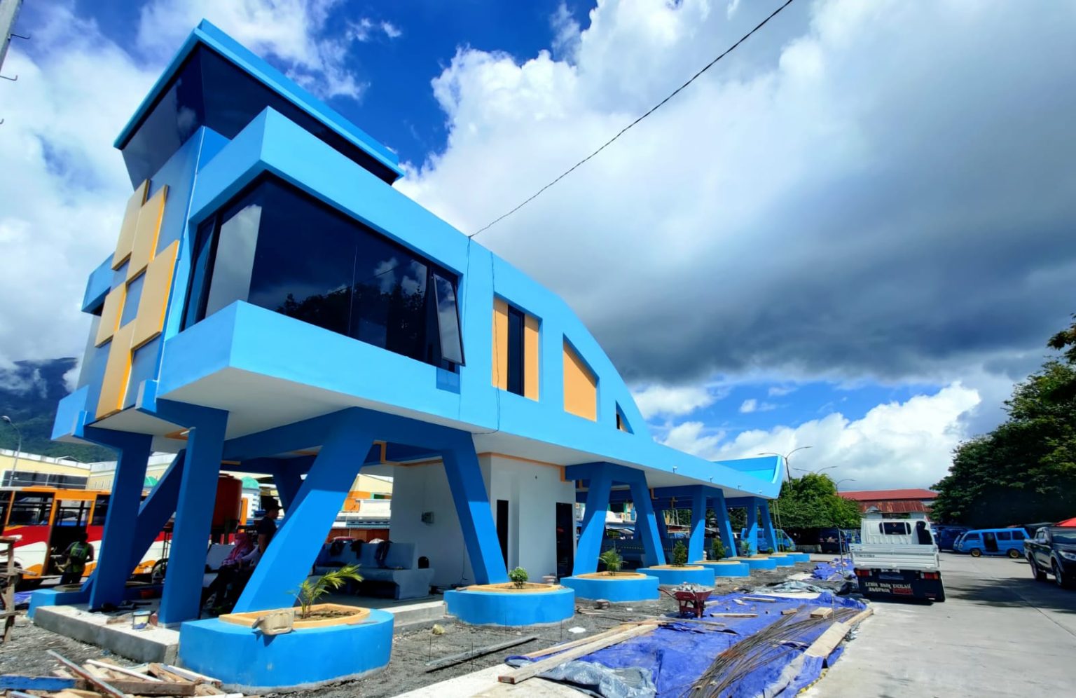 Dua Proyek Gedung Terminal di Ternate Segera Rampung - cermat